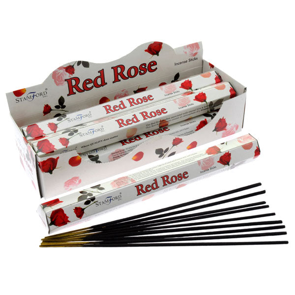 RED ROSE - Incense Sticks – Haven - Malta